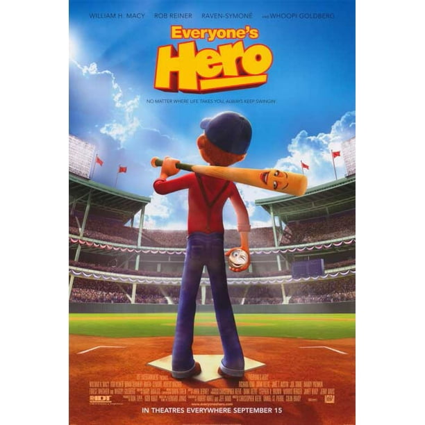 Everyone's Hero - movie POSTER (Style A) (27" x 40") (2006) - Walmart.com