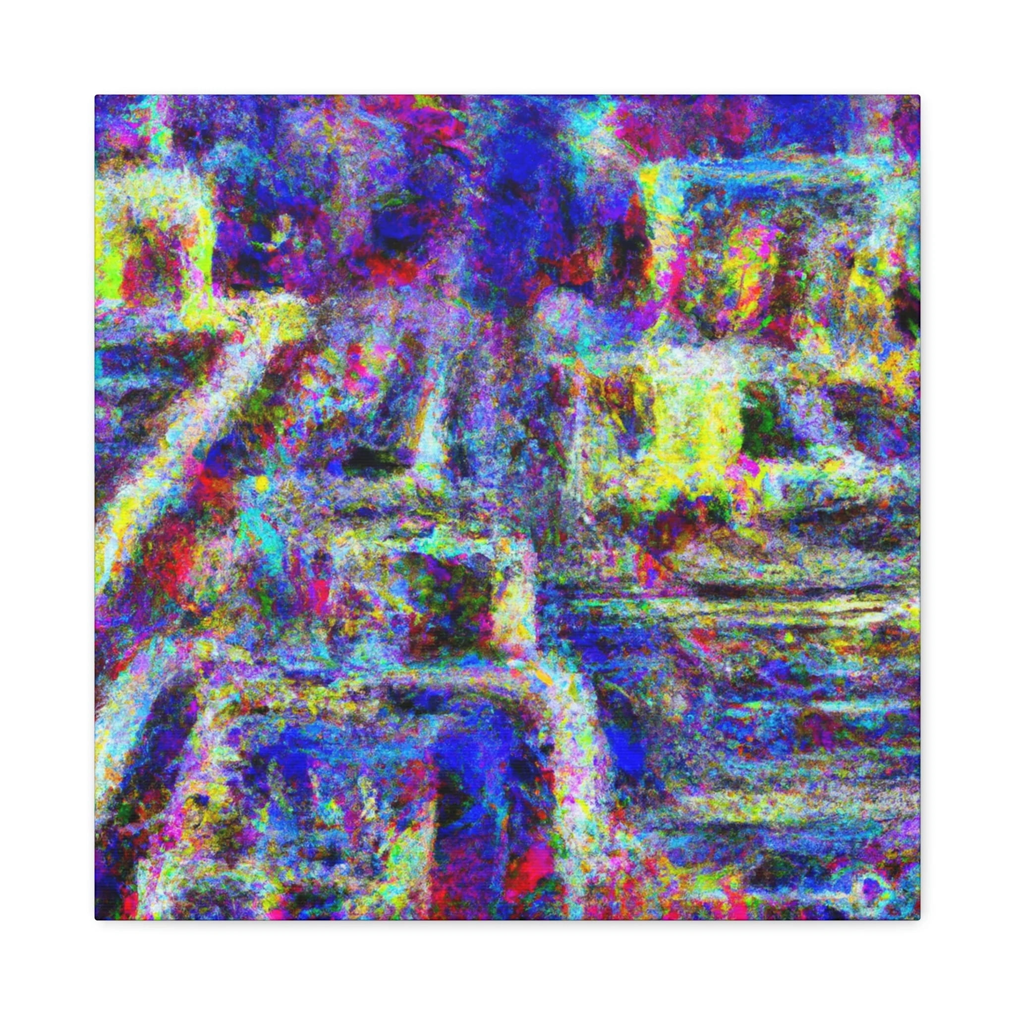 Technology in Impressionism - Canvas - Walmart.com