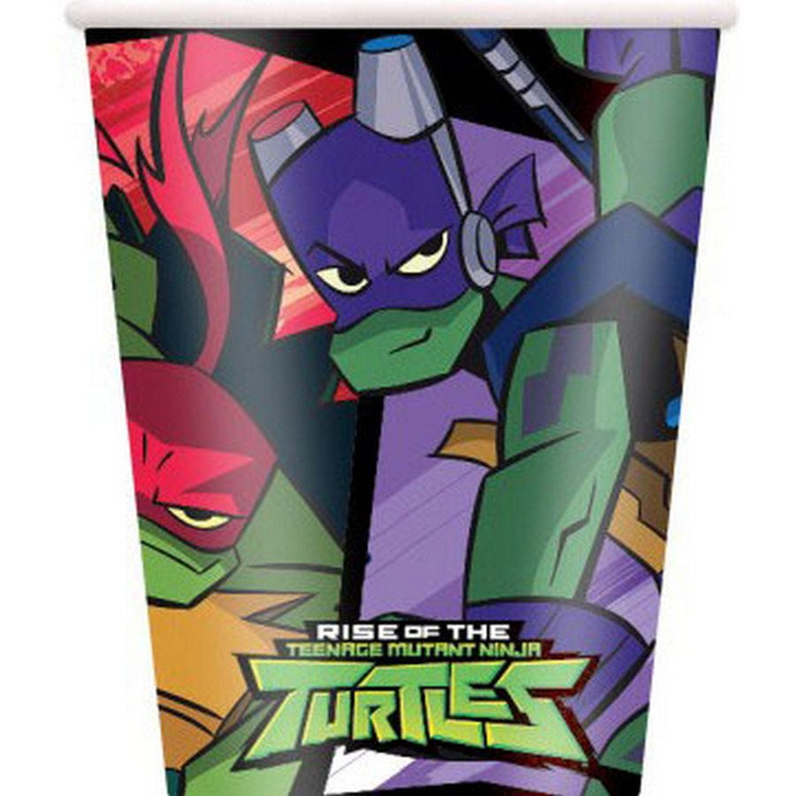 Teenage Mutant Ninja Turtles 9oz Paper Cups (8) - Walmart.com