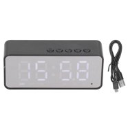 Alarm Clock, Radio, Bluetooth Wireless Speaker - Nightstand Large ...