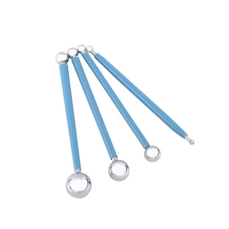 Food Grade Stainless Steel Double-Ended Modeling Ball Tools, Sculpting ...