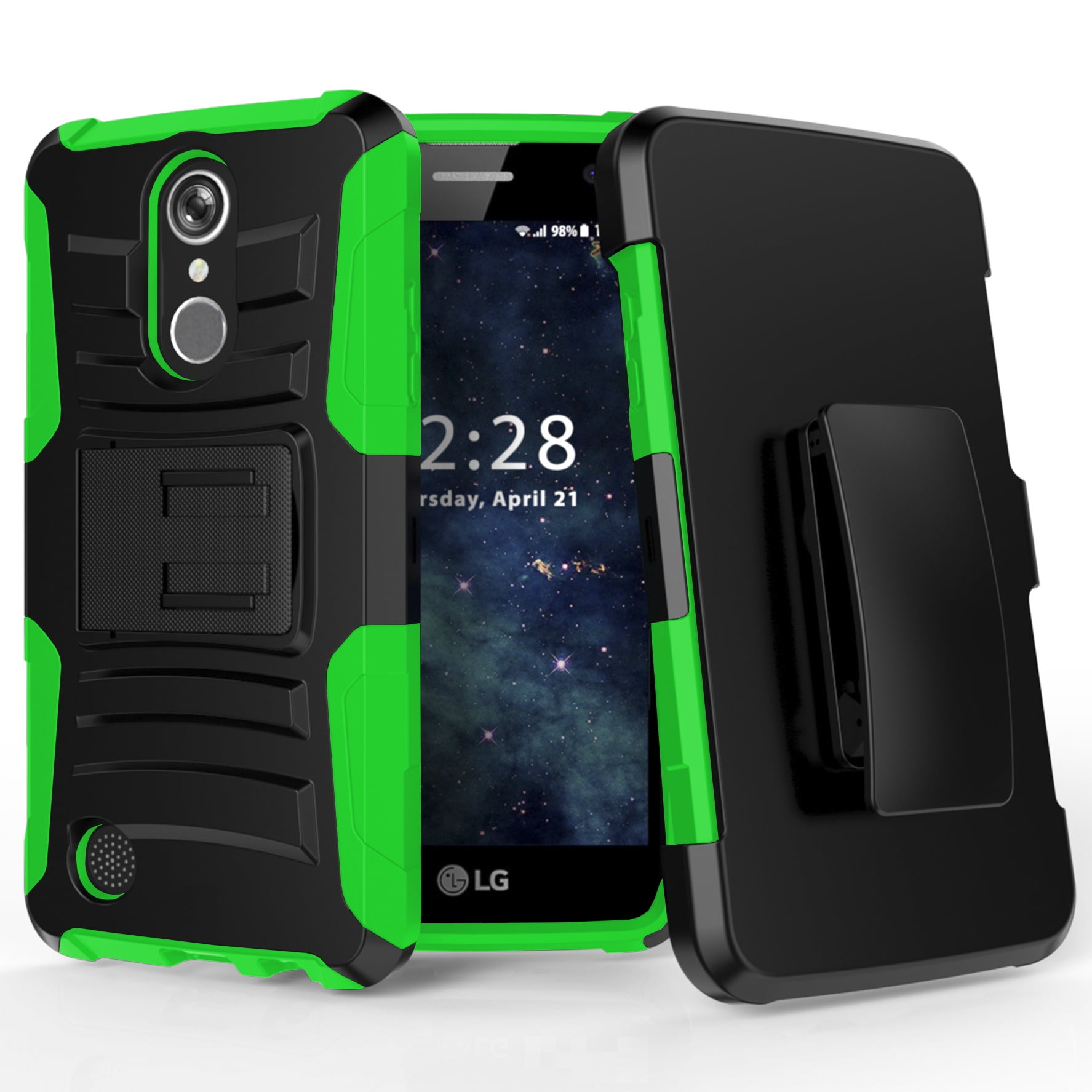 Kaleidio Case For LG Rebel 4, Zone 4, Fortune 2, Risio 3 [Dual Form ...