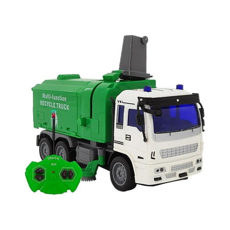 Rc Truck 4ch Remote Control Sanitation Vehicle Toy Car | Walmart Canada