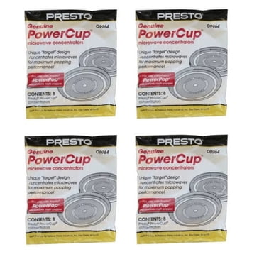 Presto Genuine Power Cup Microwave Concentrators for Popcorn Popper ...