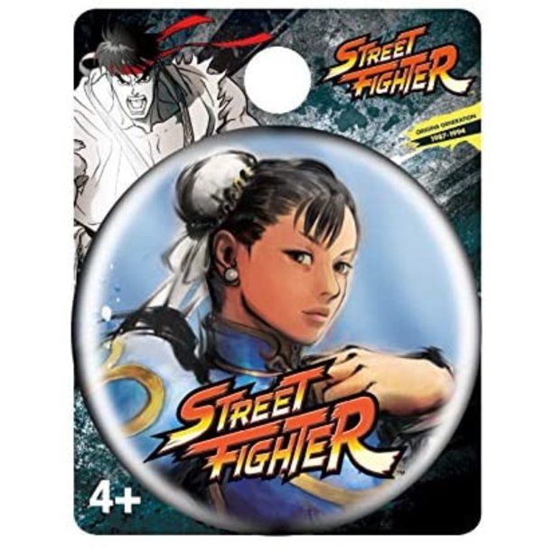Street Fighter: Chun Li Single Button Pin - Walmart.com