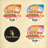 INABA Churu Meal Chowder Adult Wet Cat Food, 2.29 oz cup, 12-count ...
