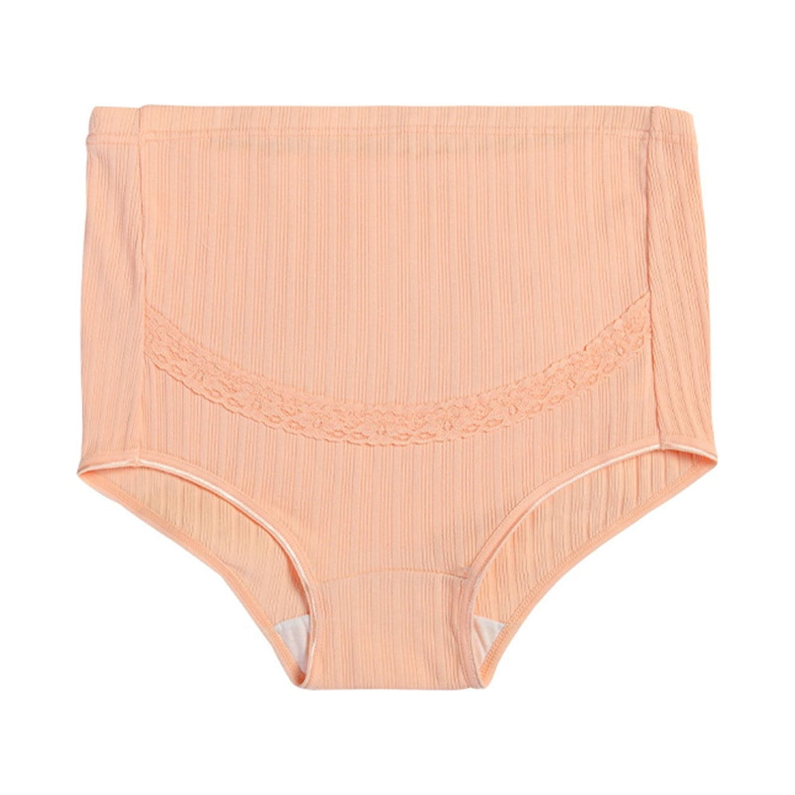 YYDGH Maternity Underwear Cotton Plus Size Pregnancy Panties High Waist ...