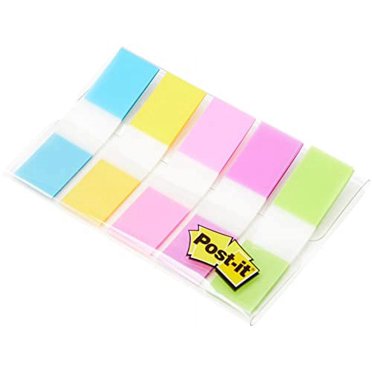 Post-it 1/2 0.50" x 1.75" - Assorted - Self-stick - 189 / Pack ...