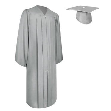 Class Act Graduation Adult Unisex Matte Graduation Cap and Gown with ...