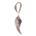 Angel Wing Christmas Ornament, Memorial Hanging Wing Charm with Quote ...