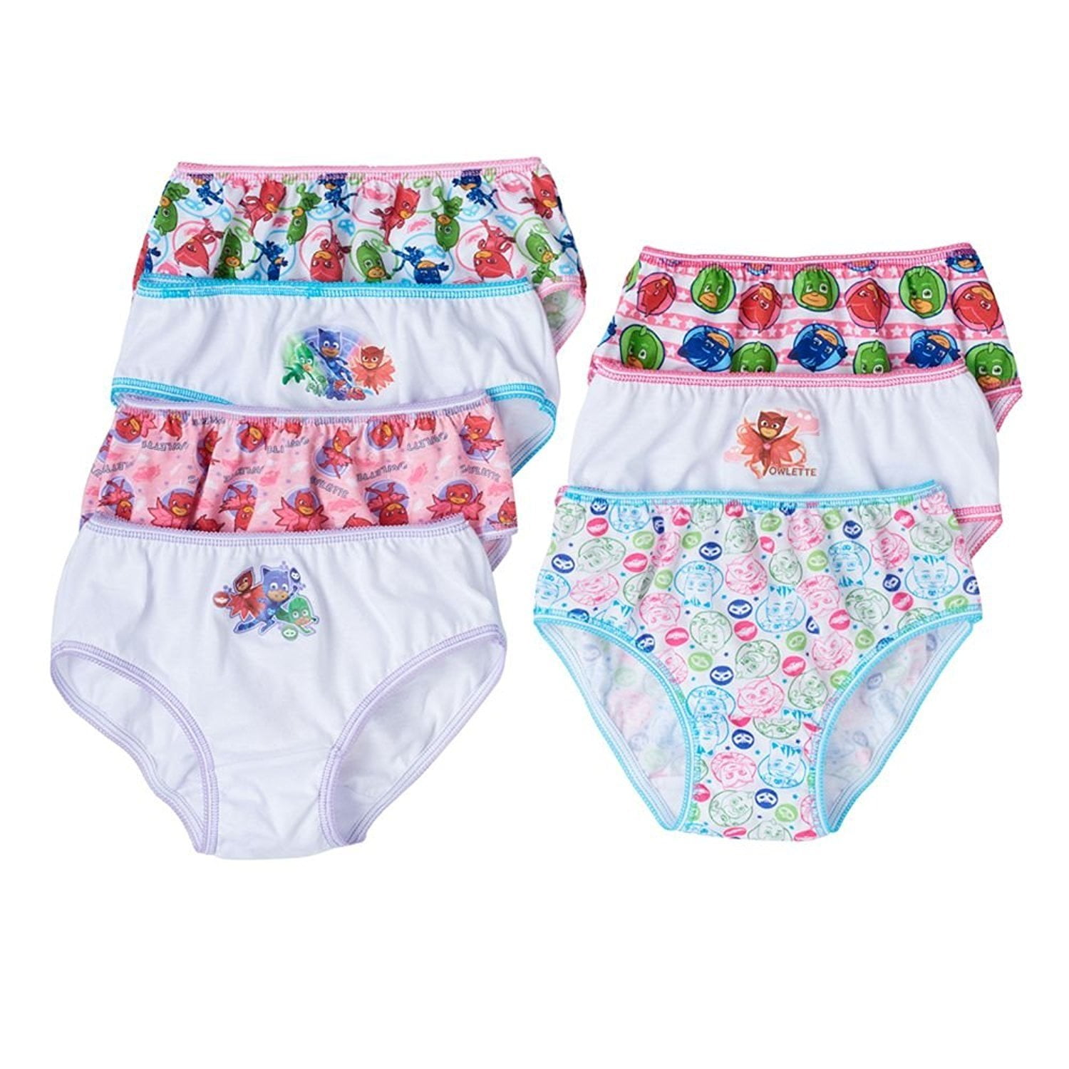 Culottes Filles Pack De Culottes PJ Masks Pour Petites Filles – Taille ...