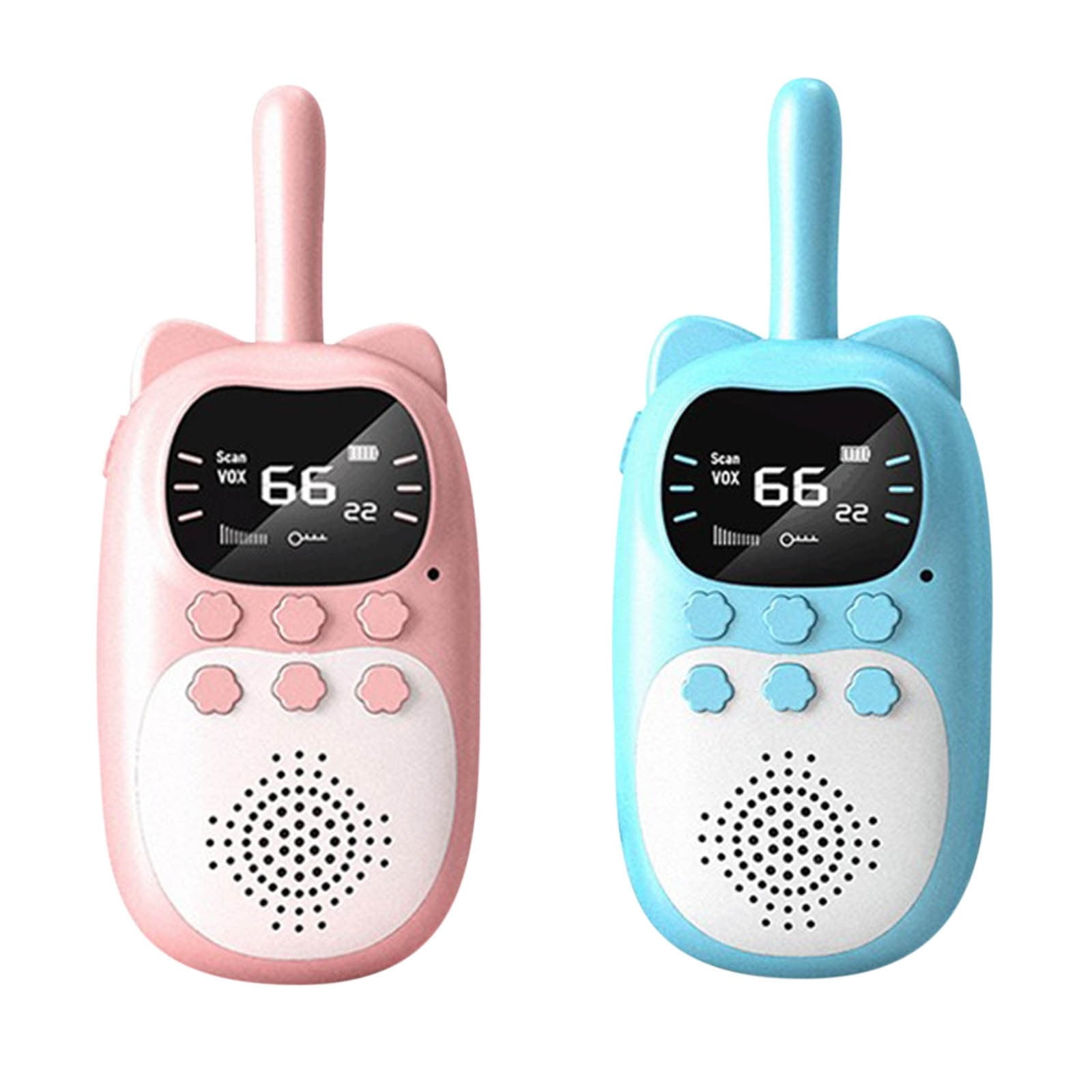 RWVBM Intercom Sale Savings Kids Talkie 2PCS Electronic Toys Children Gadgets Baby Radio Phone 3km Range Christmas Birthday Boys Girls Electronics Accessories Essentials Walmart