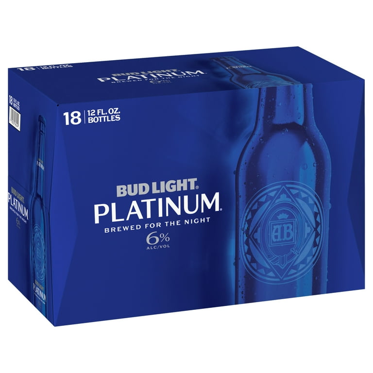 Bud Light Platinum 18 Pack Cans | Shelly Lighting