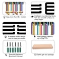 1Set Iron Medal Hanger Holder Display Wall Rack 3-Line with Screws ...