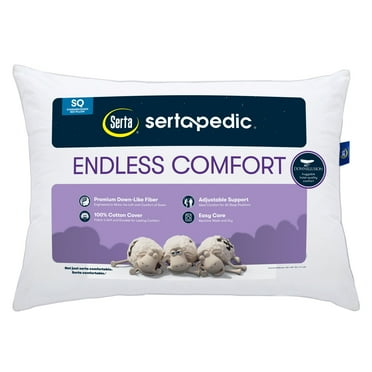 Serta Cooling Gel Memory Foam Bed Pillow, Set of 2 - Walmart.com