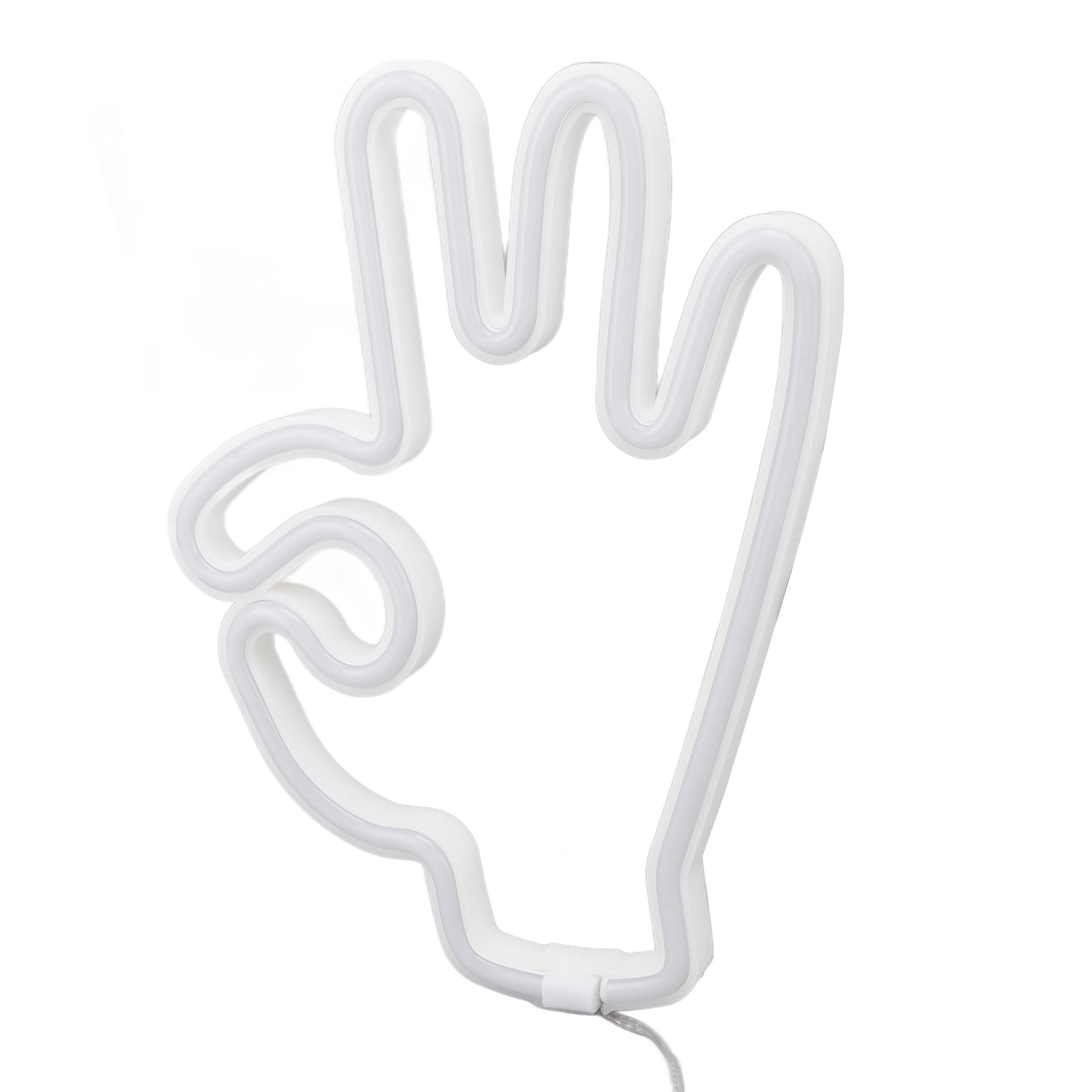 Luz De Neón LED De Dedo De Mano, USB Decorativo A Prueba De Explosiones ...