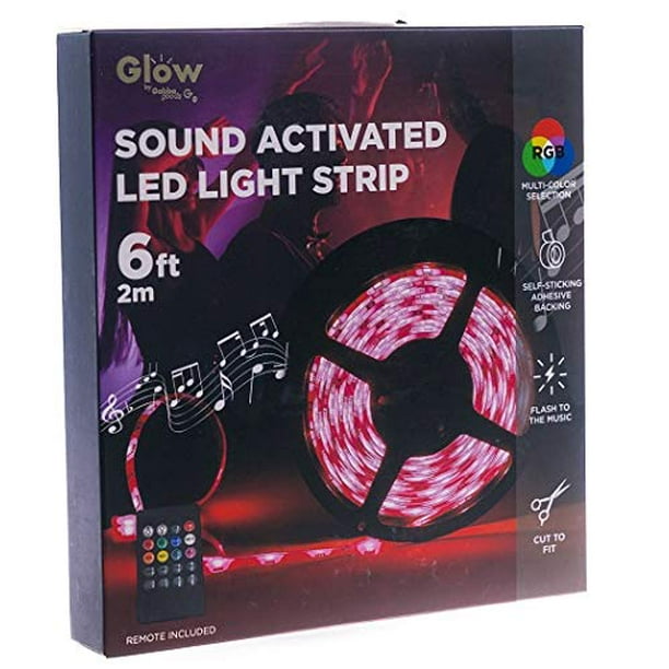 Gabba Goods Glow LED Strip Lights for Bedroom Kitchen DIY Projects ...