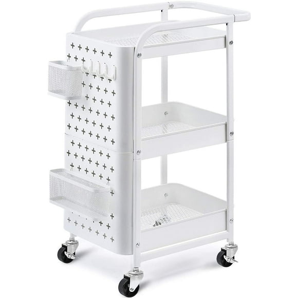 Rolling Pegboard Cart