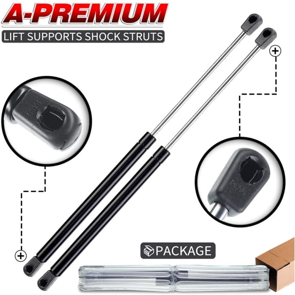 A-Premium Rear Window Glass Lift Supports Shock Struts Compatible with ...