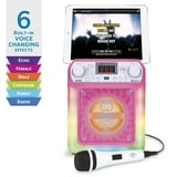 The Singing Machine Groove Mini Karaoke, Pink - Walmart.com