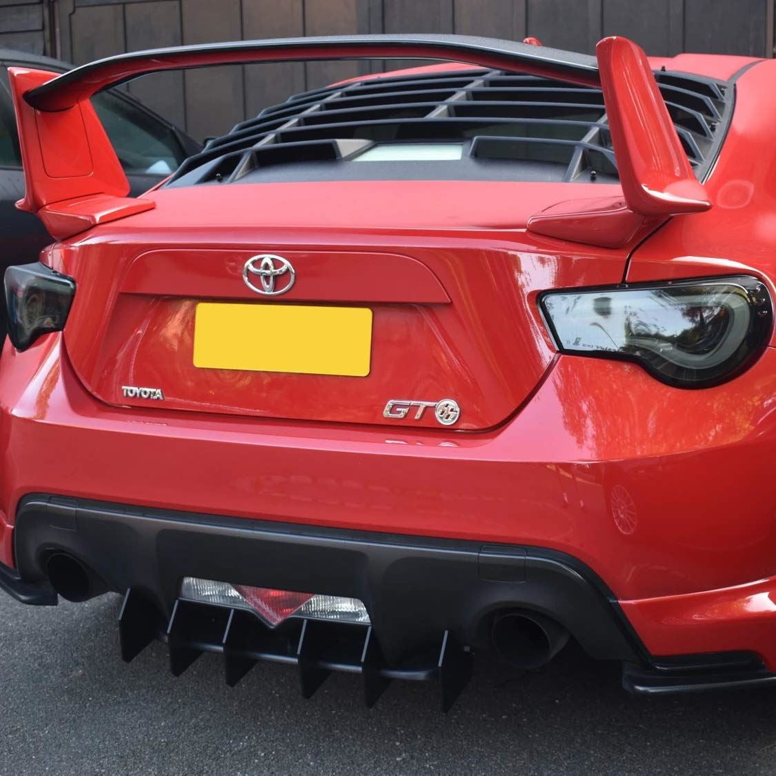 3D Cabin GT86 Aero Rear Diffuser Kit (6 Fin) - Walmart.com