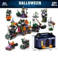 BESTSKY Halloween Building Blocks Set 31 Days Halloween Advent Calendar ...