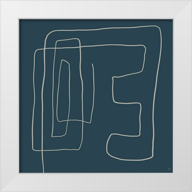 Lee, Judson 20x20 White Modern Wood Framed Museum Art Print Titled ...