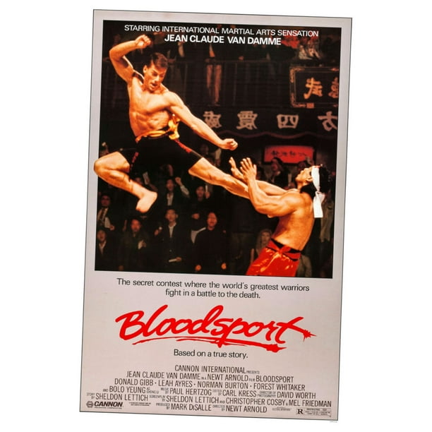 Bloodsport Movie Poster 24x36 Entertainment Decor Art Poster 24x36 ...