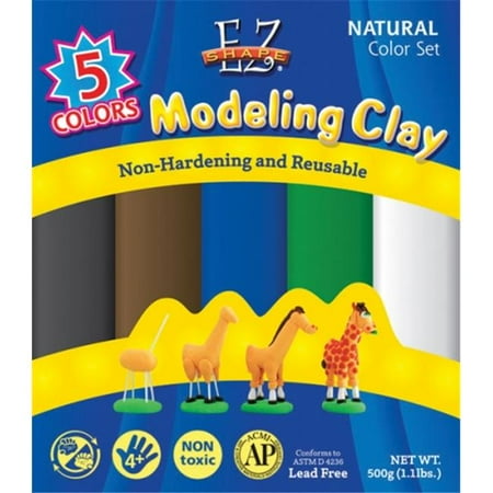 Polyform NDC03 EZ Shape Modeling Clay Non-Hardening 1 Pound | Walmart ...