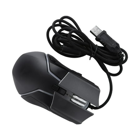 Computer Mice, Mouse Gamer RGB Lighting Gaming Mouse 500-6400DPI With 2 ...