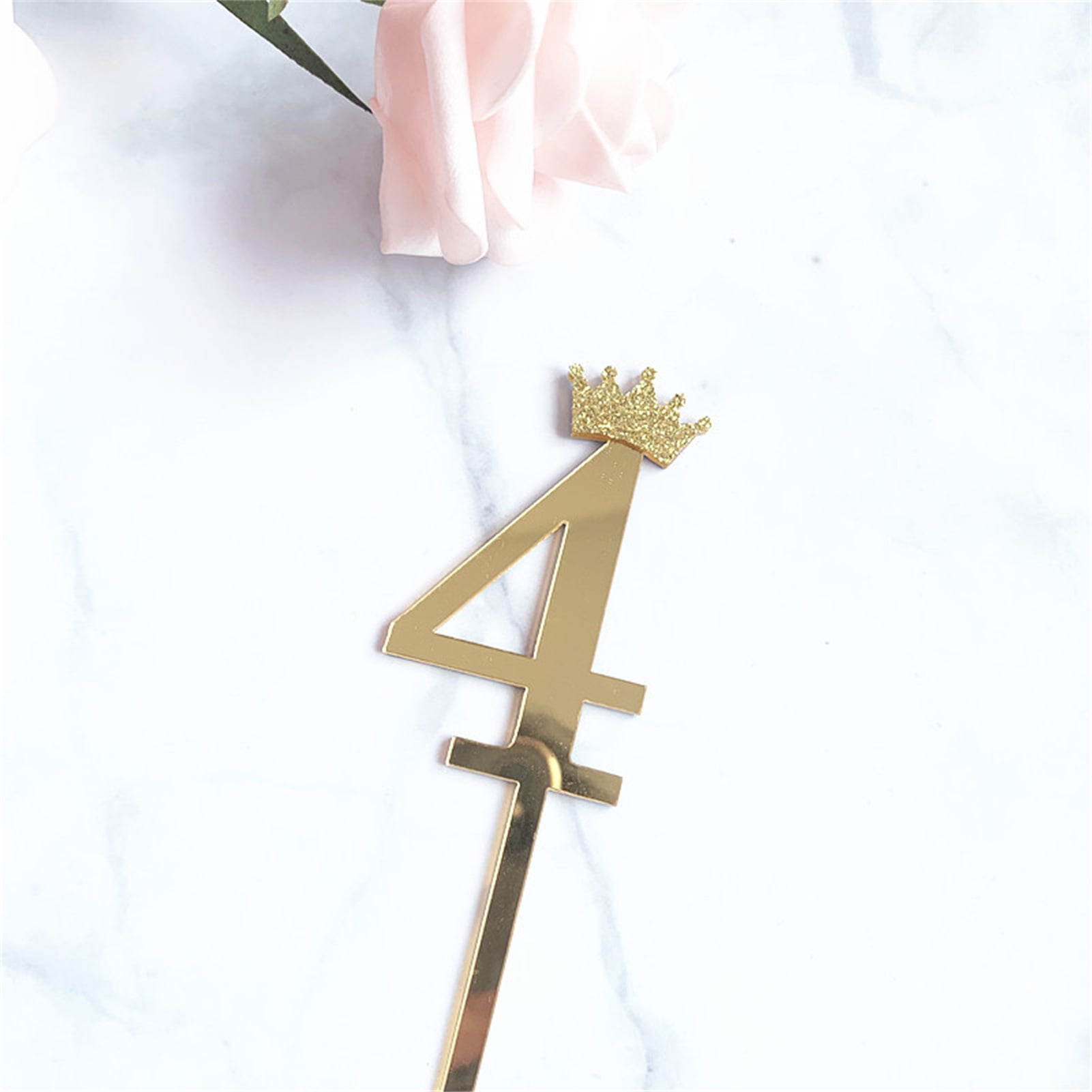 Hadanceo Cake Topper Wide Application Sparkling Anniversary Party ...