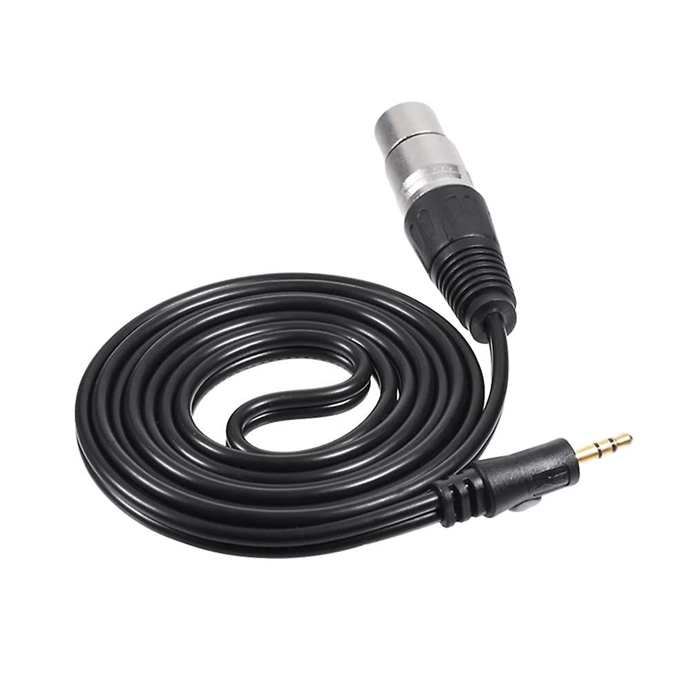 Cable de micrófono hembra de 3,5 a Xlr, tarjeta de sonido, Cable de ...