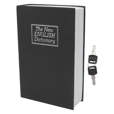Barska Real Paper Book Safe with Key AX11682 - Walmart.com
