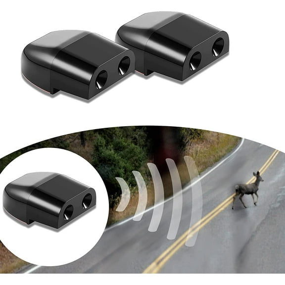 4X Sonic Deer Animal Whistles Wildlife Alert Warning Device Car Safety ...