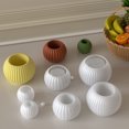 (1 Pack) Making Mold Silicone Mold for Flower Pots and Candlesticks ...