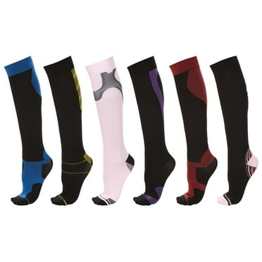 Spencer 3 Pairs Graduated Compression Socks for Women & Men 10-20mmHg ...