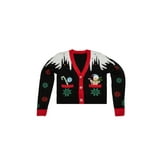 Jollidays Women's Sweet Gingerbread Button Front V-neck Christmas ...