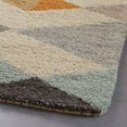 Eclatique Rug Wool Collection Modern Tufted Multicolor Geometric Area ...