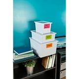 Sterilite 10.2 Quart ID Box- White (Available in Case of 6 or Single ...