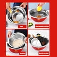 Stainless Steel Kitchen Basin Set Practical Kitchen Colander Kitchen ...