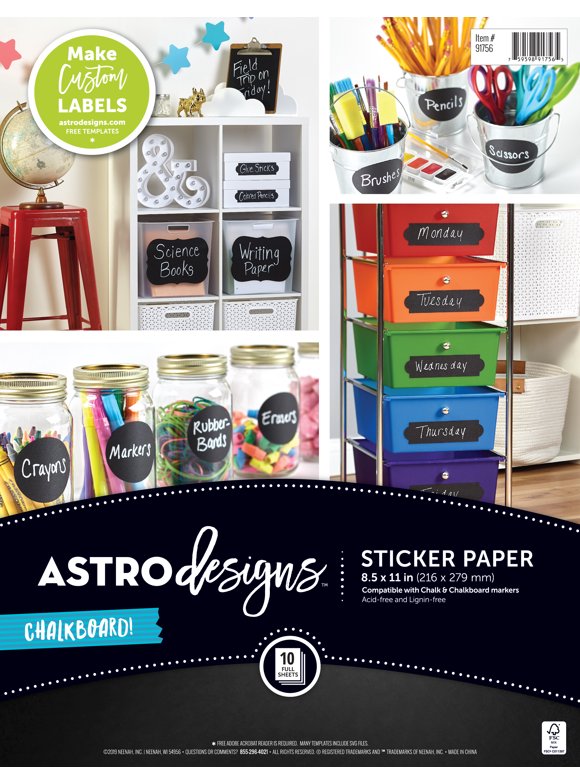 Sticker Paper in Craft Paper - Walmart.com