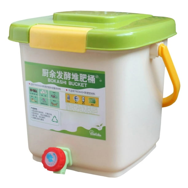 12L Counter Compost Bin Container,Kitchen Waste Compost Bucket ...