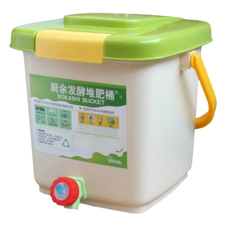 12L Compost Bucket with Lid Container Household Compost Box ...