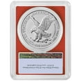 3pc Set - 2021 $1 1-oz T2 American Silver Eagle PCGS MS69 FS Flag Label ...