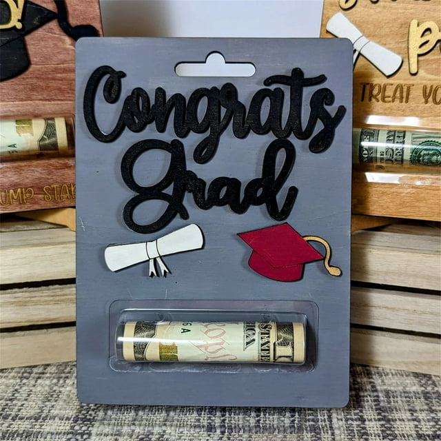 graduation money holder 2023 Creative Congrats Grad Card Holder ...