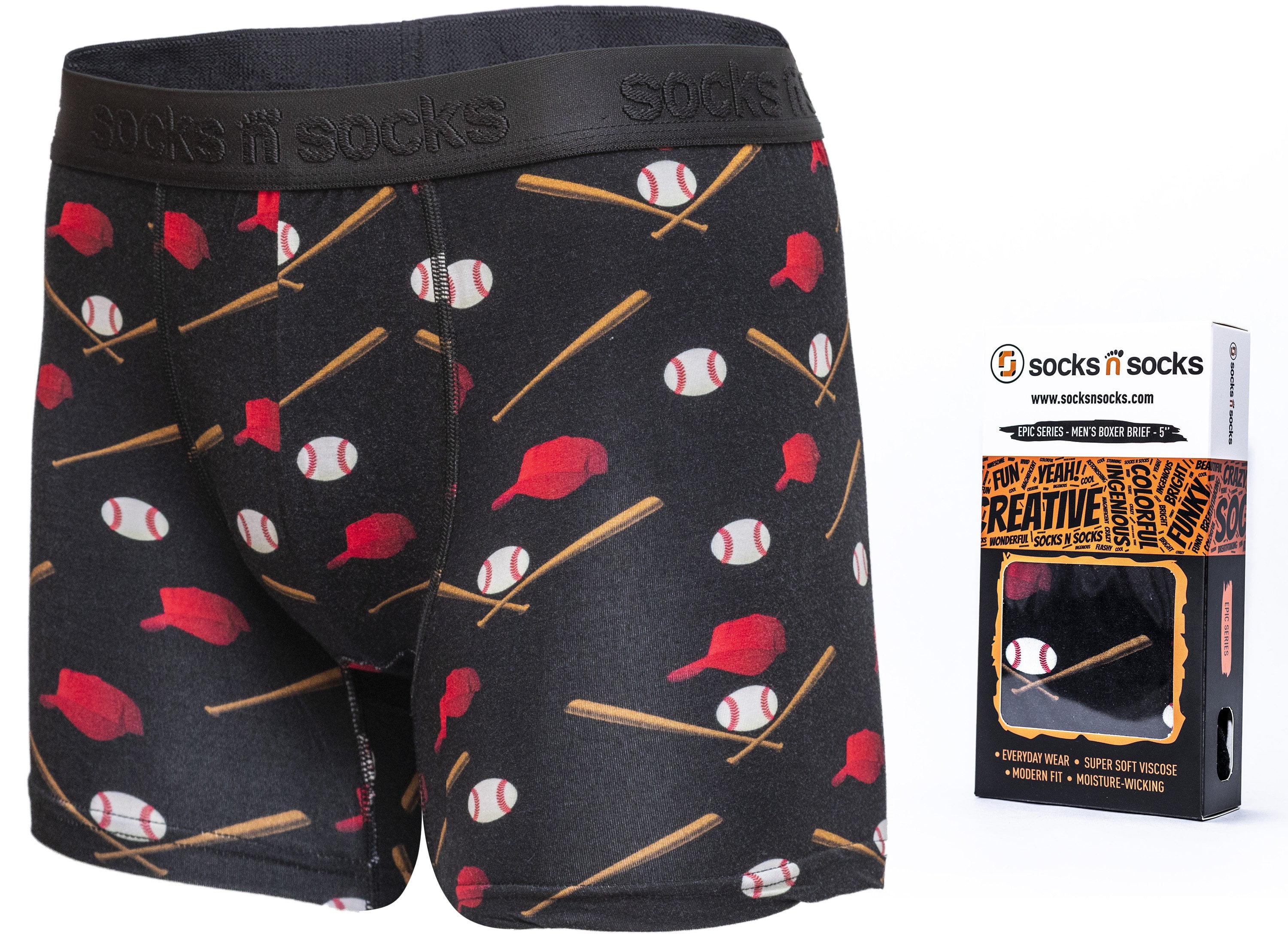 Baseball Boxer Brief - Walmart.com