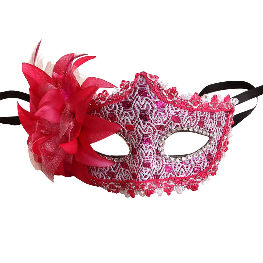 Pretty Pink Masquerade Masks