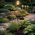 Solar Tungsten Filament Lawn Light, Rainproof Outdoor Ground Insert ...