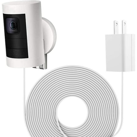 Power Adapter Compatible with Ring Stick Up Cam Elite Security Camera ...