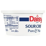 Daisy Pure and Natural Sour Cream, 8 oz Tub (Refrigerated) - Walmart.com